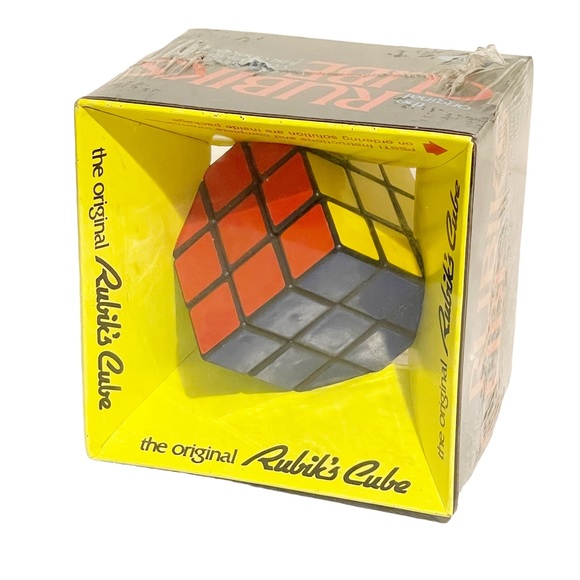 Toys | Rubiks Cube Factory Sealed Vintage Original 198 New Fun Toy ...